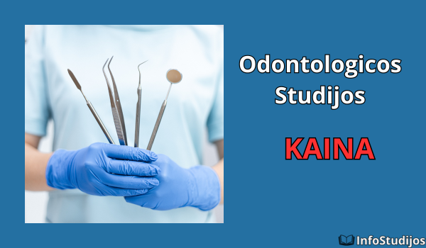 Odontologijos studijos kaina - 2026